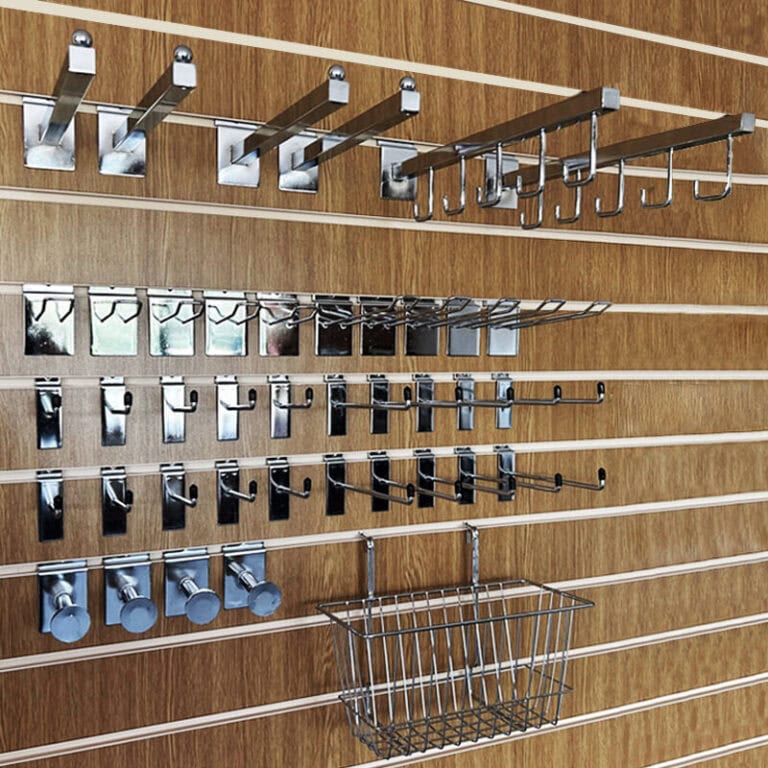 T-Shaped Slatwall Gondola Units - Uni-Shop Fitting Ltd