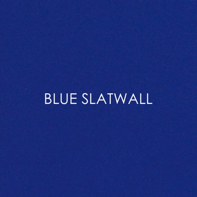 Blue Slatwall Panels - Uni-Shop