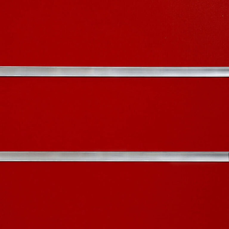 Red Slatwall Panels - Uni-Shop