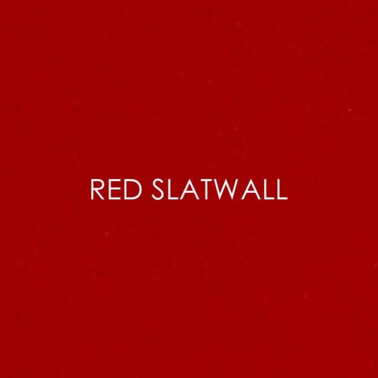 Red Slatwall Panels - Uni-Shop